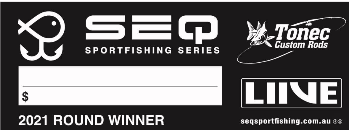Round winner cheque – Gold Coast & Redcliffe Lure Fishing Charters ...